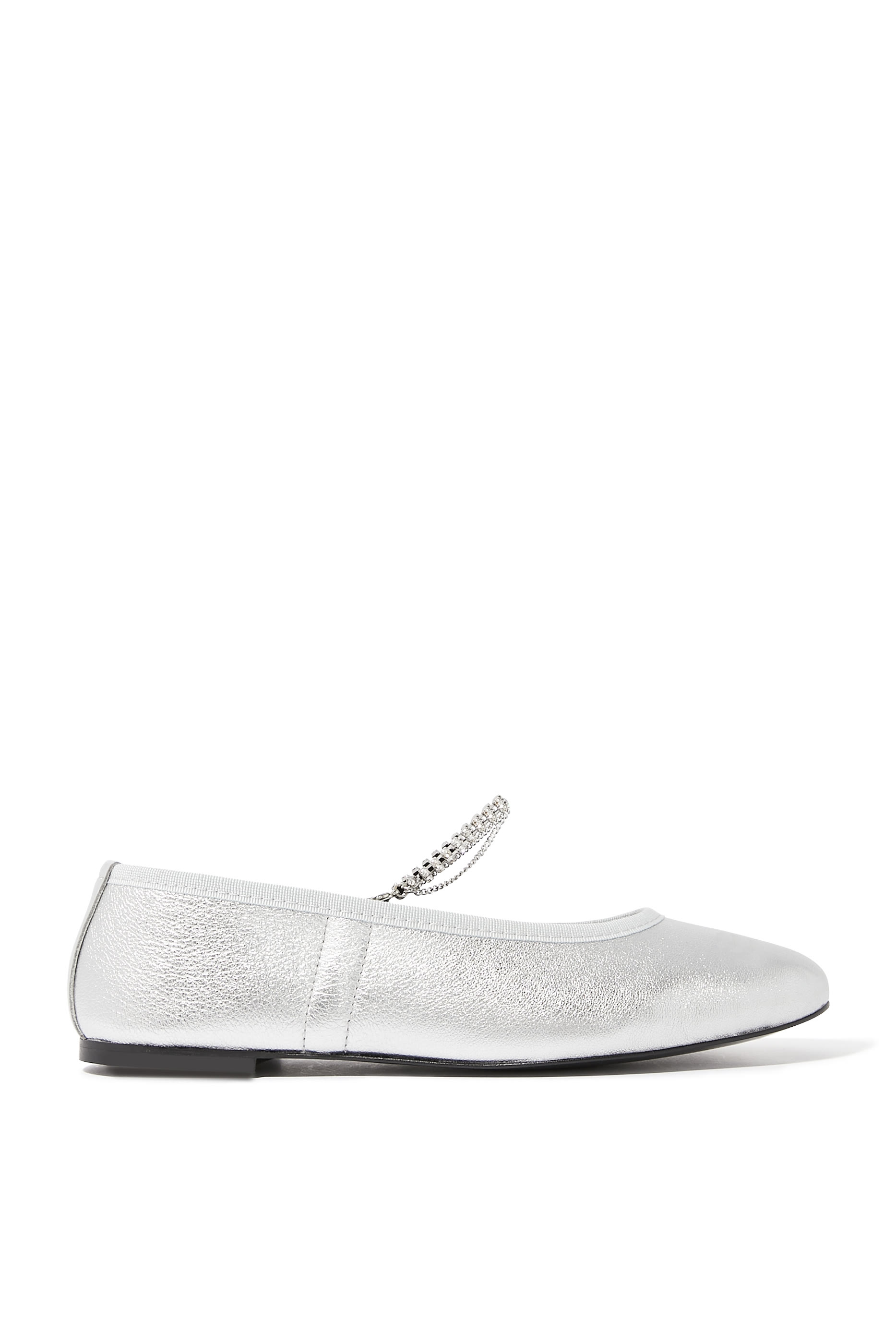 Buy Kate Cate Juliette Metallic Leather Ballerina Shoes for Online ...