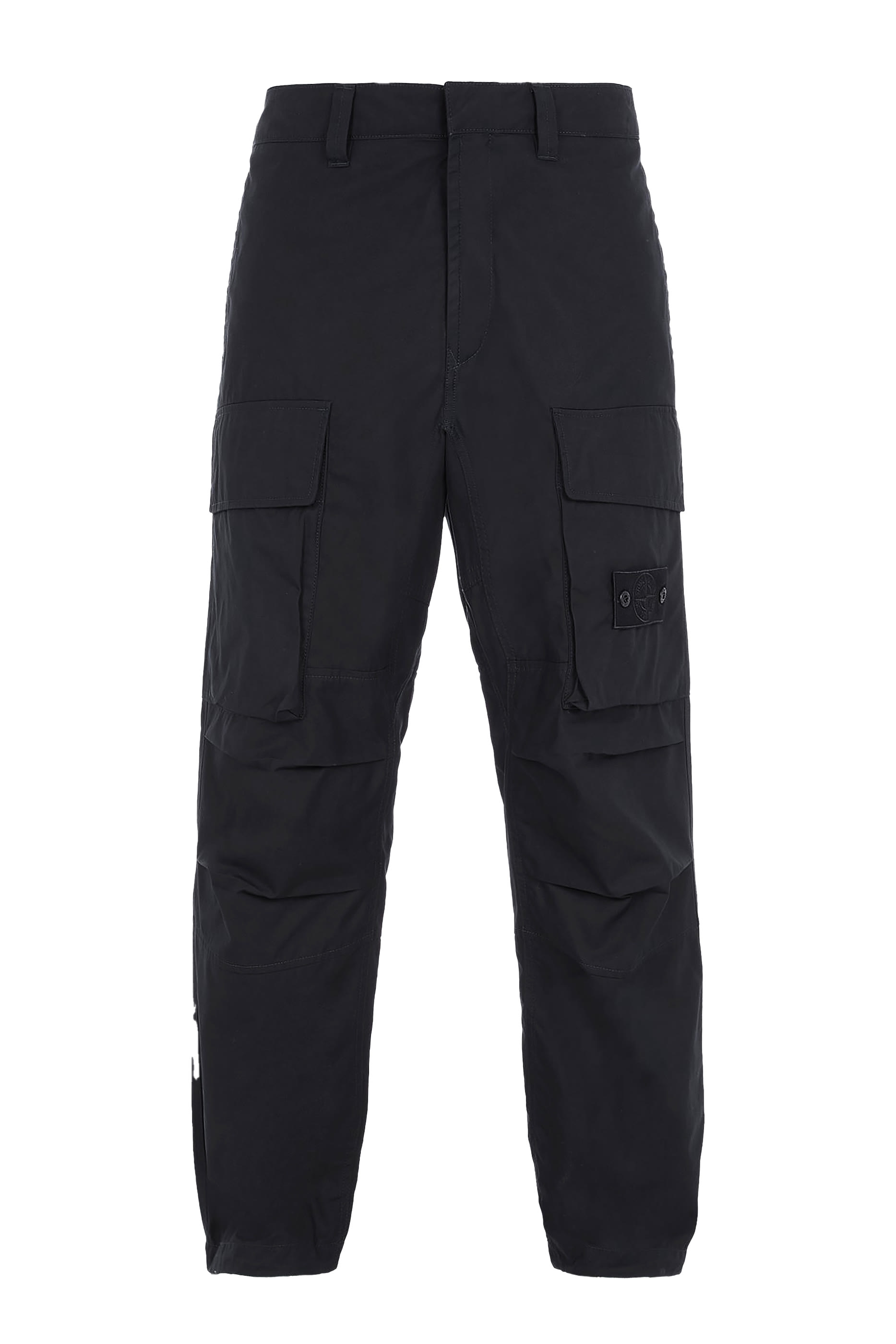 Buy Stone Island Ghost Piece Weatherproof Cotton Canvas Cargo Pants for ...