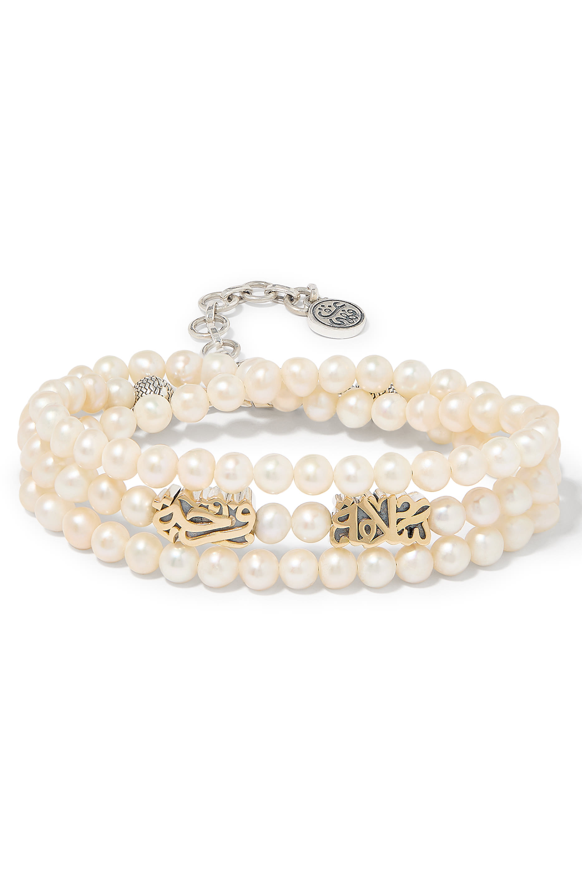 Buy Azza Fahmy Nur Happiness Wrap-Around Bracelet, 18k Gold with ...