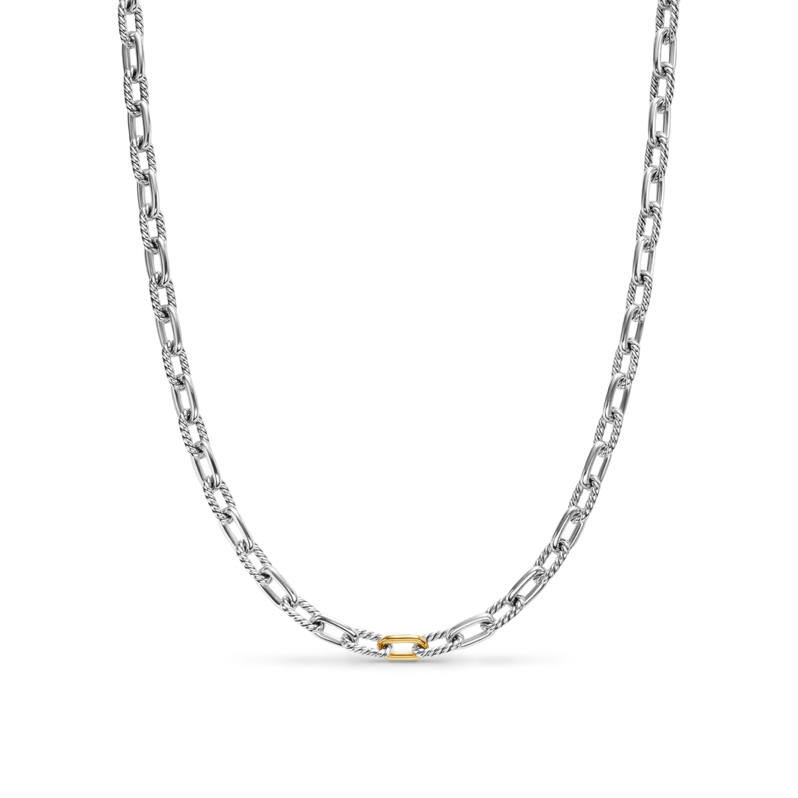 Buy David Yurman DY Madison® Chain Necklace, Sterling Silver & 18k ...