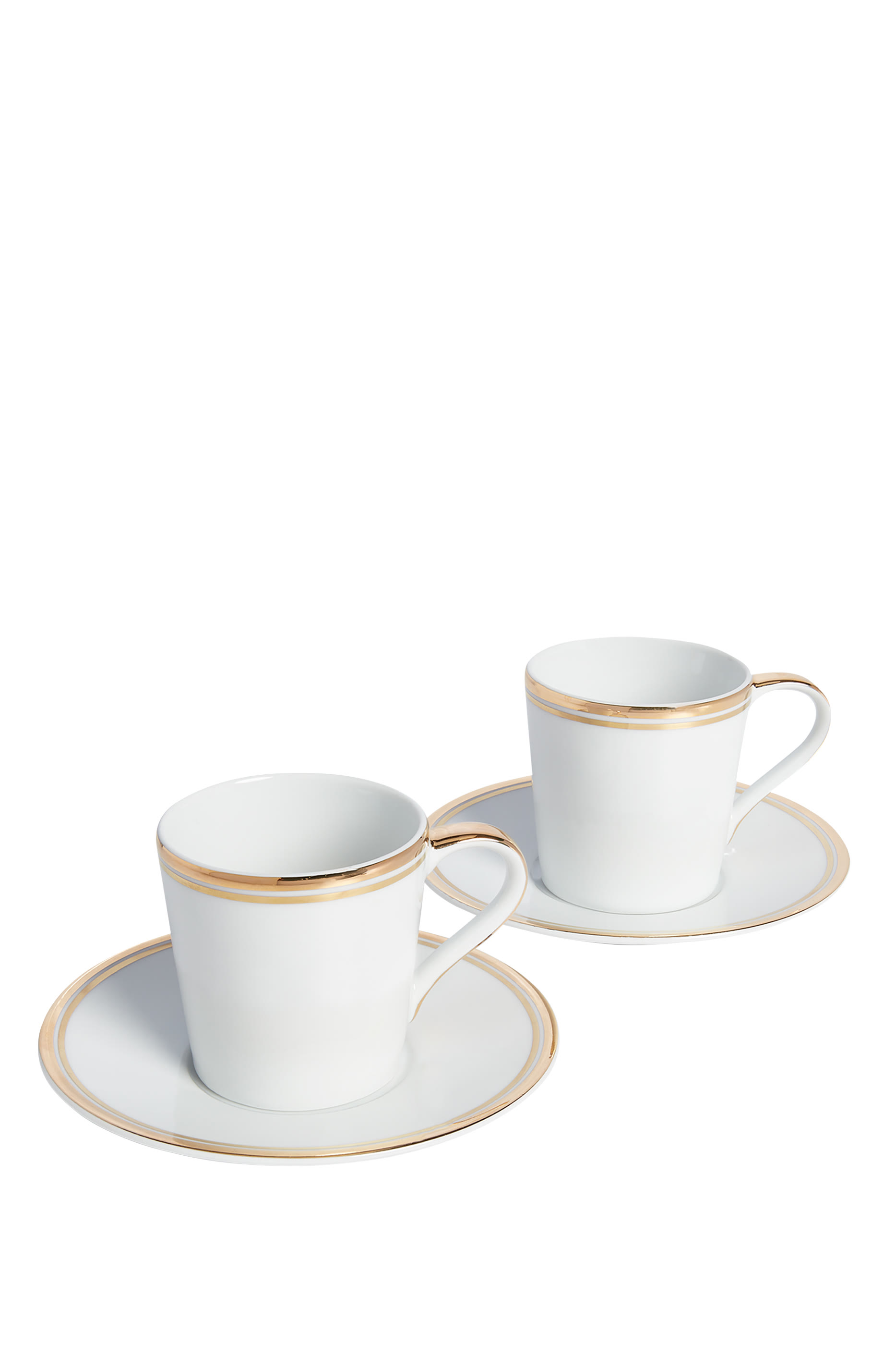 Buy Ralph Lauren Espresso Cups and Saucer, Set of 2 gold | Bloomingdale ...